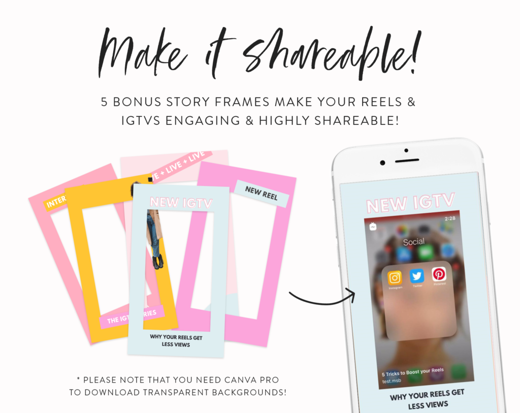The Reels & IGTV Instagram Video Kit - My Social Boutique