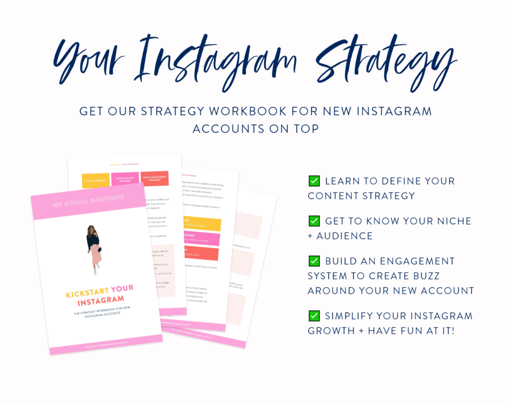 Kickstart your Instagram Template Kit - My Social Boutique