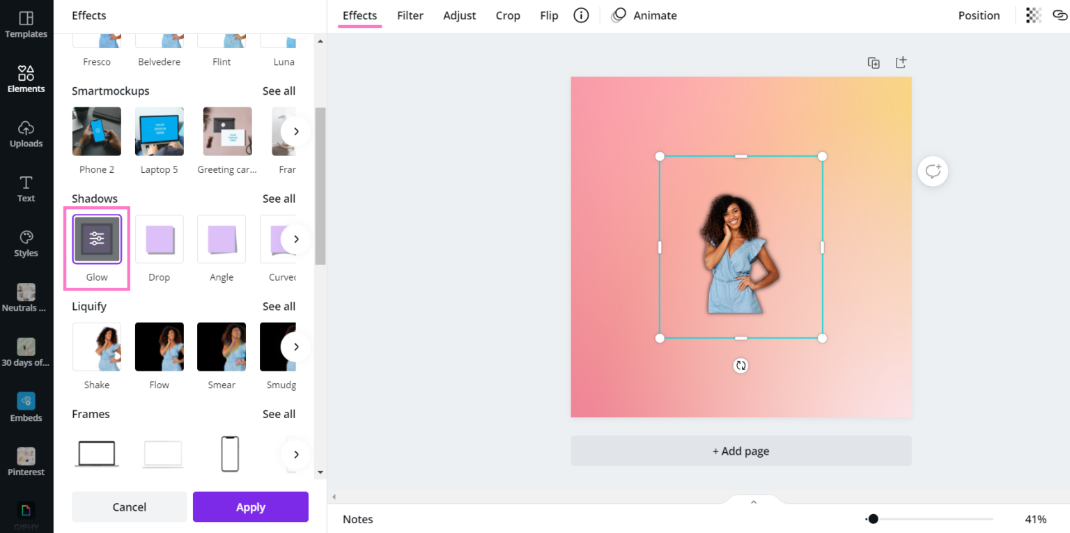 How To Create A White Border Around Images In Canva