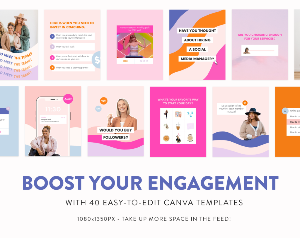 Questions & Answers Instagram Template Pack - My Social Boutique