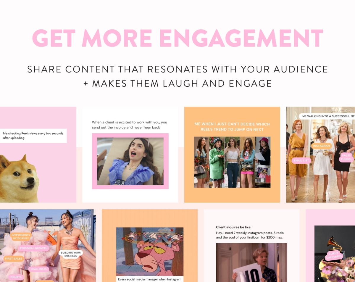 Instagram Memes + Gifs Template Pack 2.0 - My Social Boutique