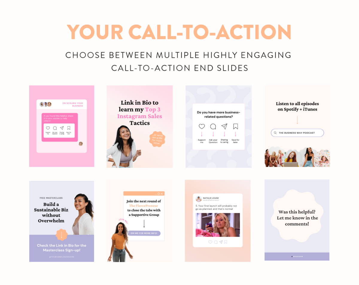 Instagram Engagement Carousel Post Pack - My Social Boutique