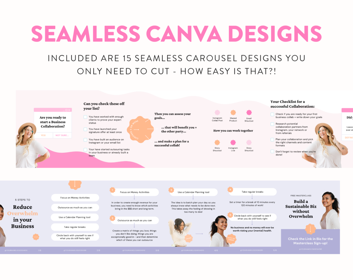 Instagram Engagement Carousel Post Pack - My Social Boutique