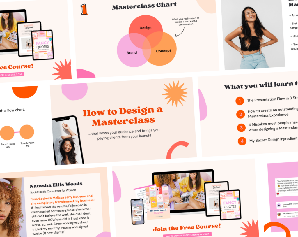 Masterclass & Workshop Slide Deck - My Social Boutique