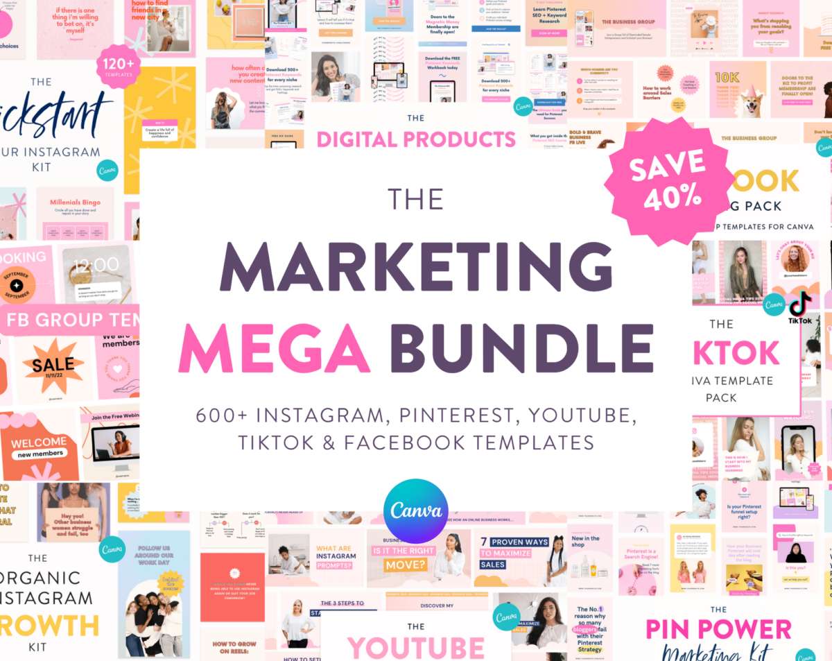 The Canva Template Membership - My Social Boutique