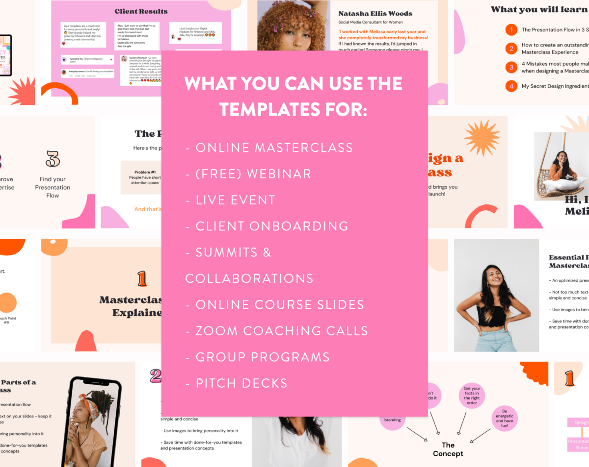 Masterclass & Workshop Slide Deck - My Social Boutique