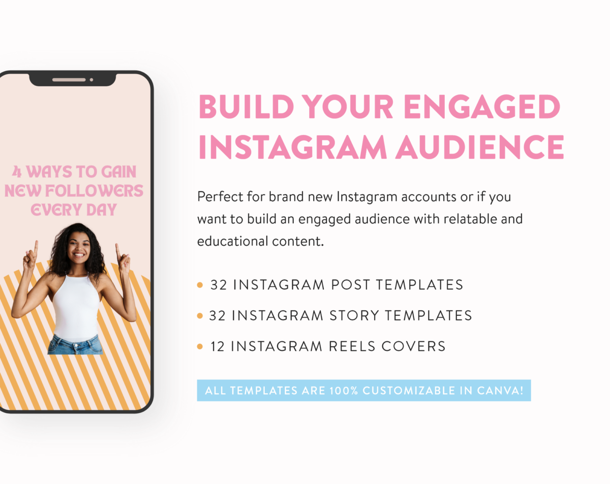 Instagram Audience Creator Templates for Canva - My Social Boutique