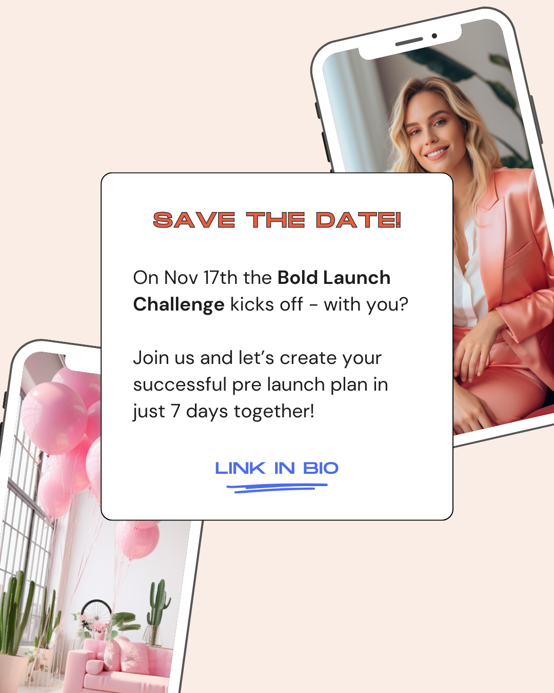 Save the Date: Pre-Launch Instagram Templates for Canva - My Social ...