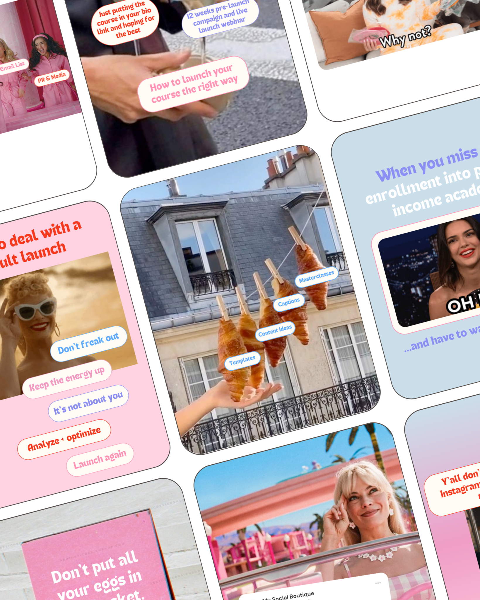 Instagram Memes & Gifs Templates - My Social Boutique