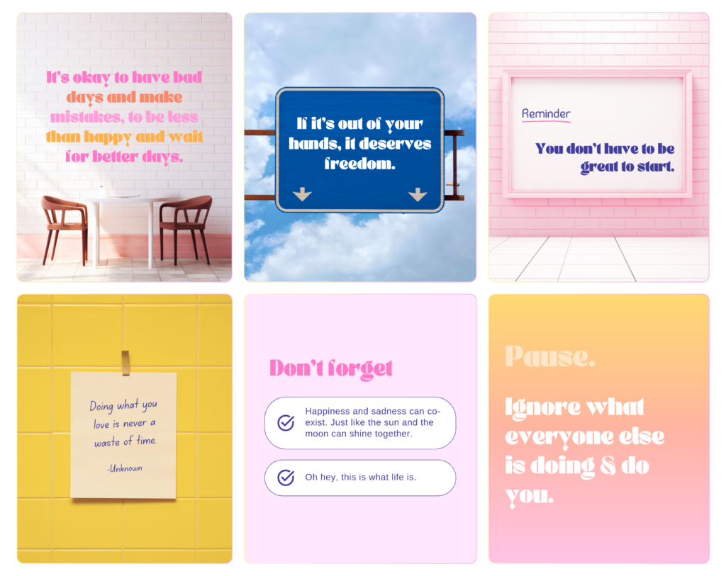 Instagram Dreamy Quotes & Signs Posts - My Social Boutique