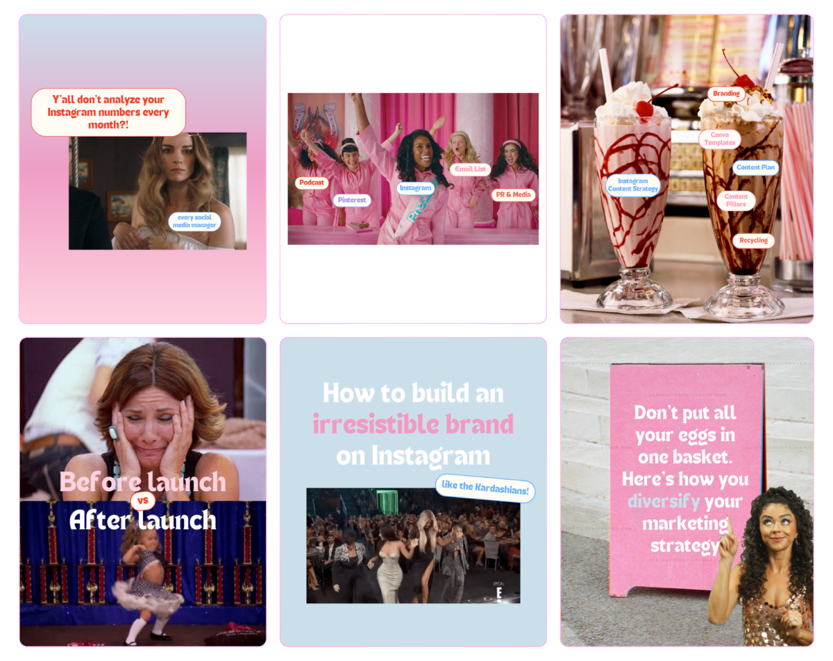 Instagram Memes & Gifs Templates - My Social Boutique