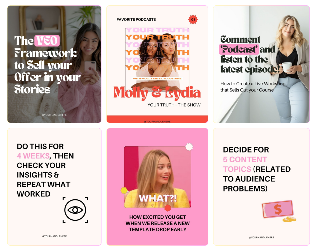 The Simple Instagram Carousel Posts - My Social Boutique