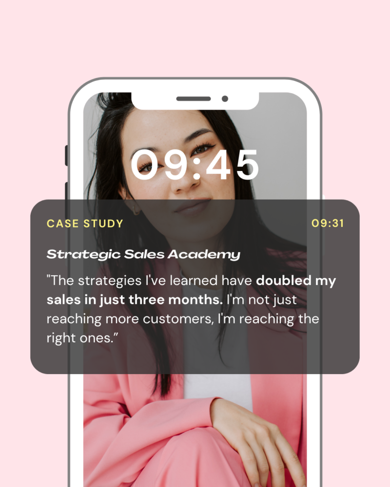 Instagram Case Study & Testimonials Posts - My Social Boutique