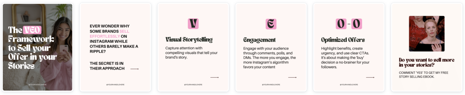 5 Carousel Posts You Can Create in 5 Minutes to win 5 New Clients - My ...