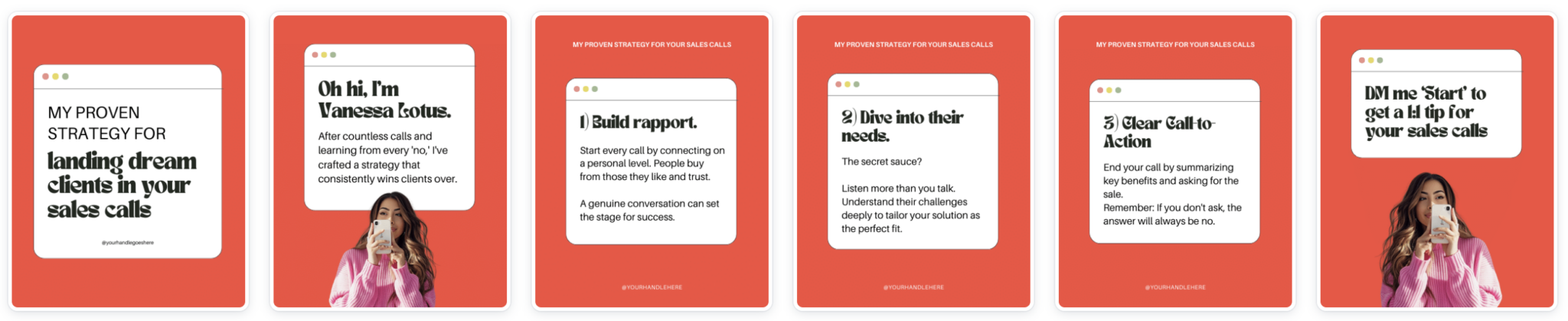 5 Carousel Posts You Can Create in 5 Minutes to win 5 New Clients - My ...