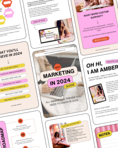 Lead Magnet Ebook Templates for Canva - My Social Boutique