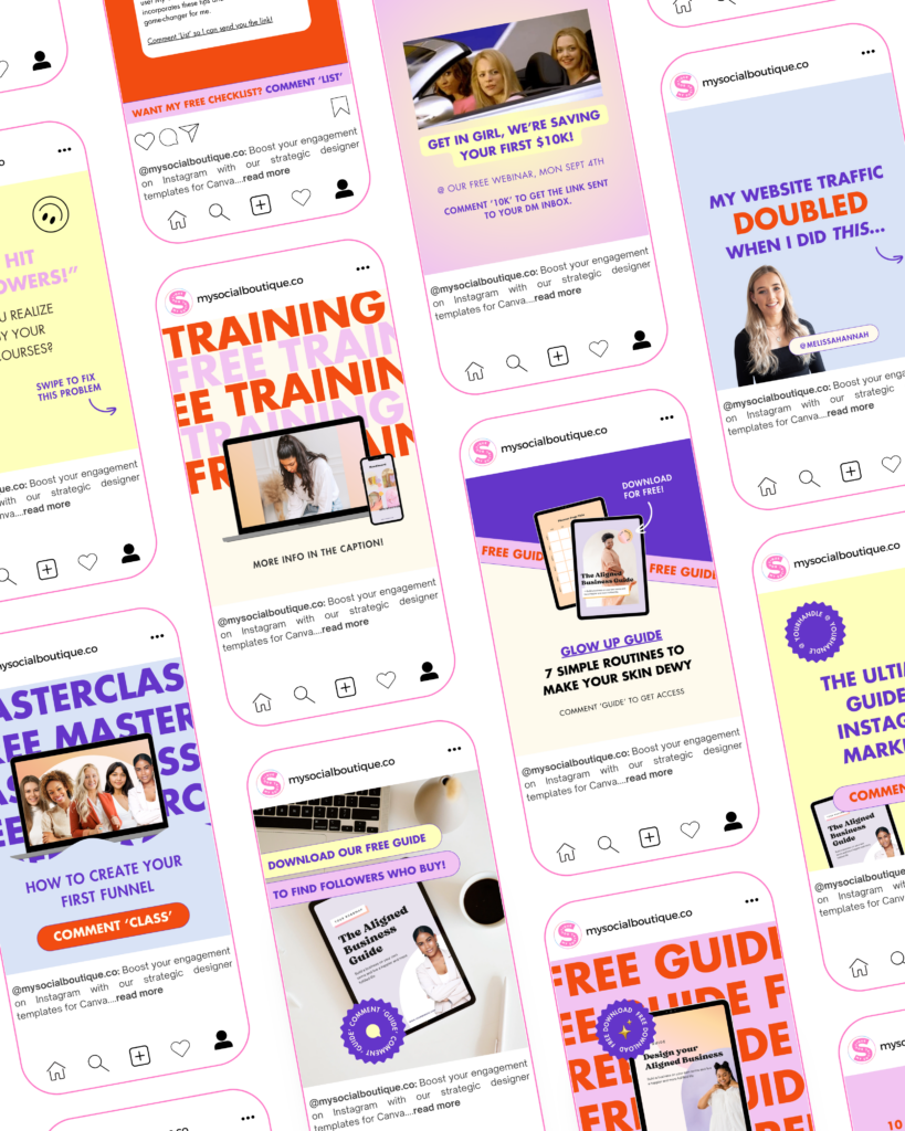 Lead Magnet Promo Templates Pack - My Social Boutique