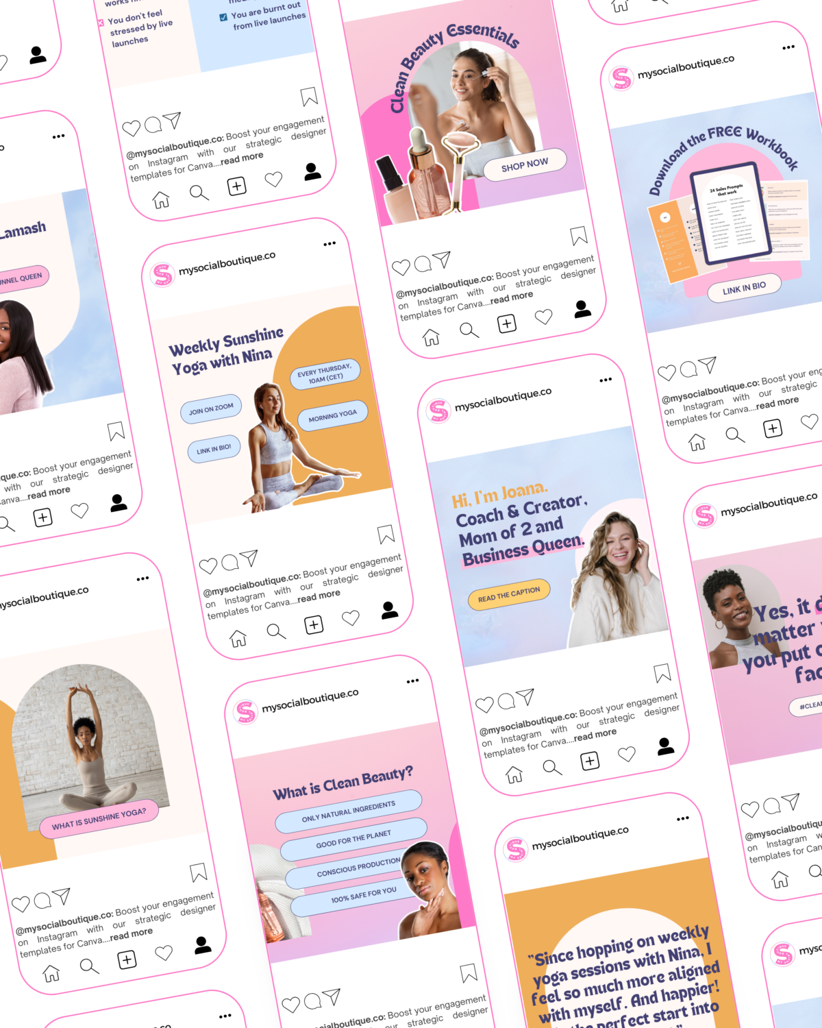 Instagram Pinned Posts Pack - My Social Boutique