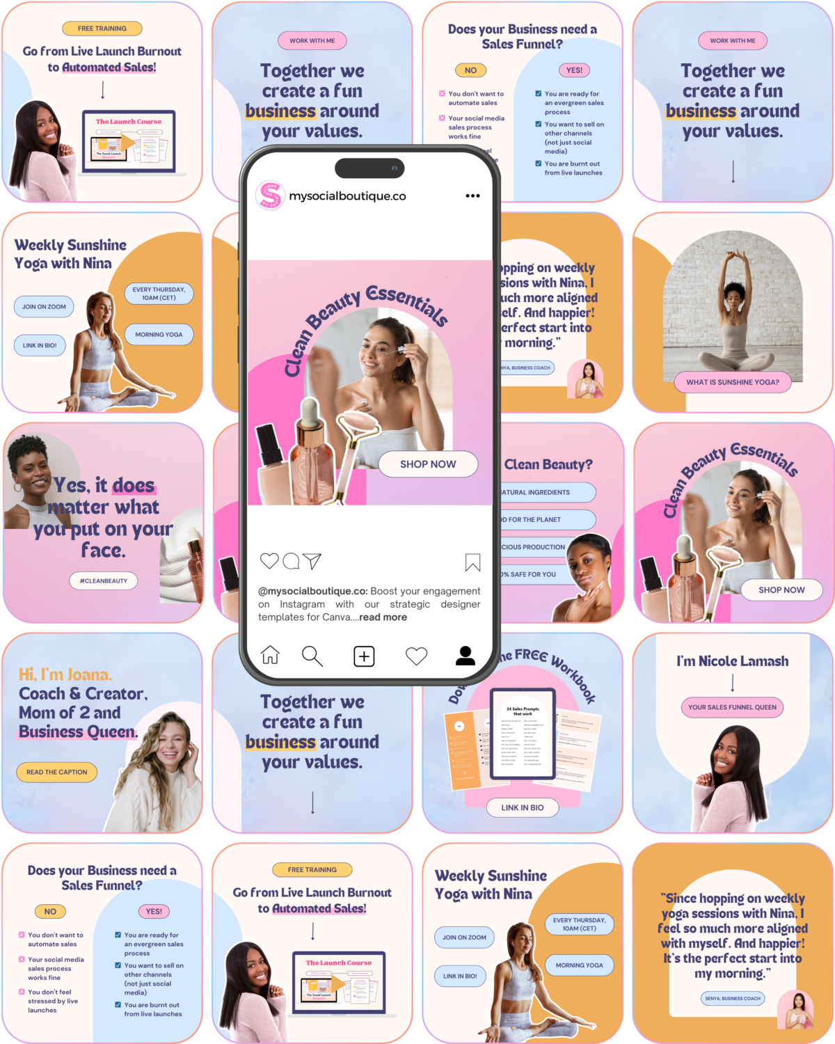Instagram Pinned Posts Pack - My Social Boutique